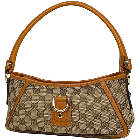 Gucci | Bags | Gucci Gg Pattern Shoulder Bag One Shoulder Gg Brown ...